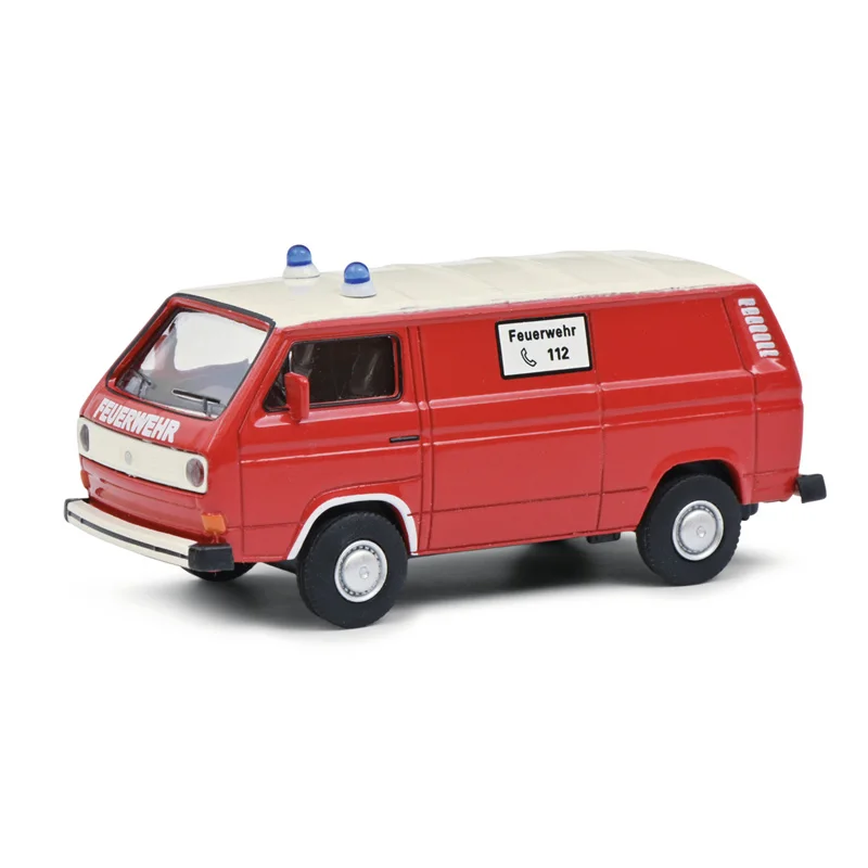 Moulage-sous-pression-1-64-chelle-T3-Feu-Bus-Kast-FEUERWEHR-Alliage-Mod ...