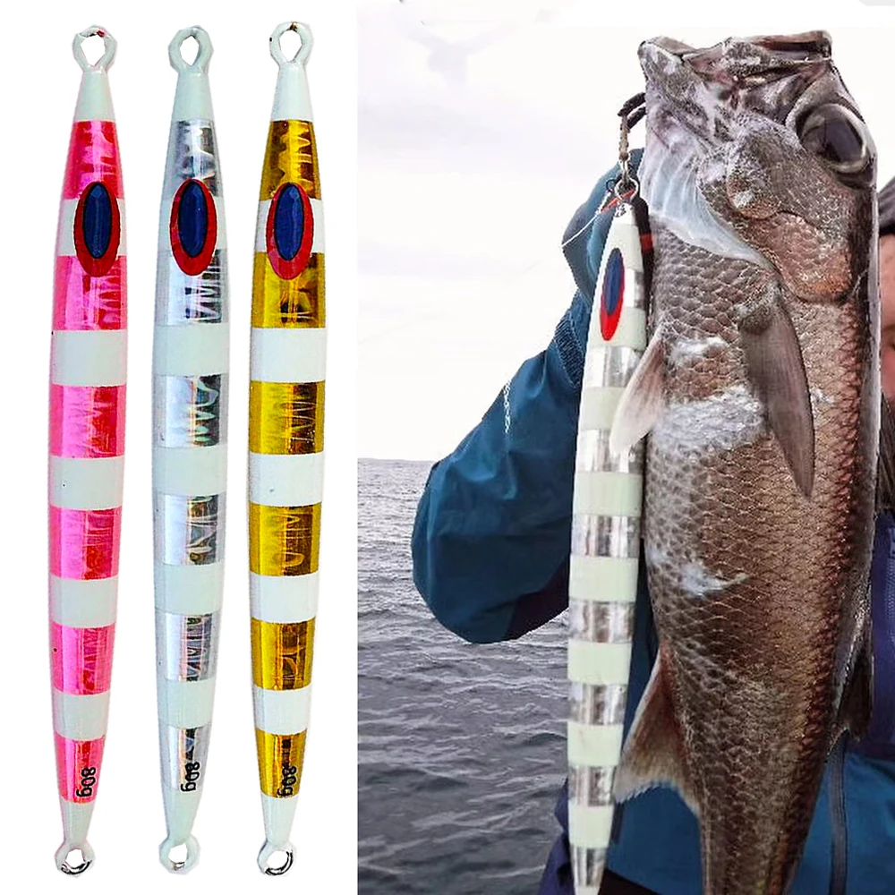 100g120g150g200g250g300g350g400g-Saltwater-Metal-Jigs-DeepSea-Trolling ...