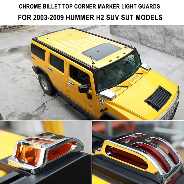 Hummer H2 Billet Chrome Decal