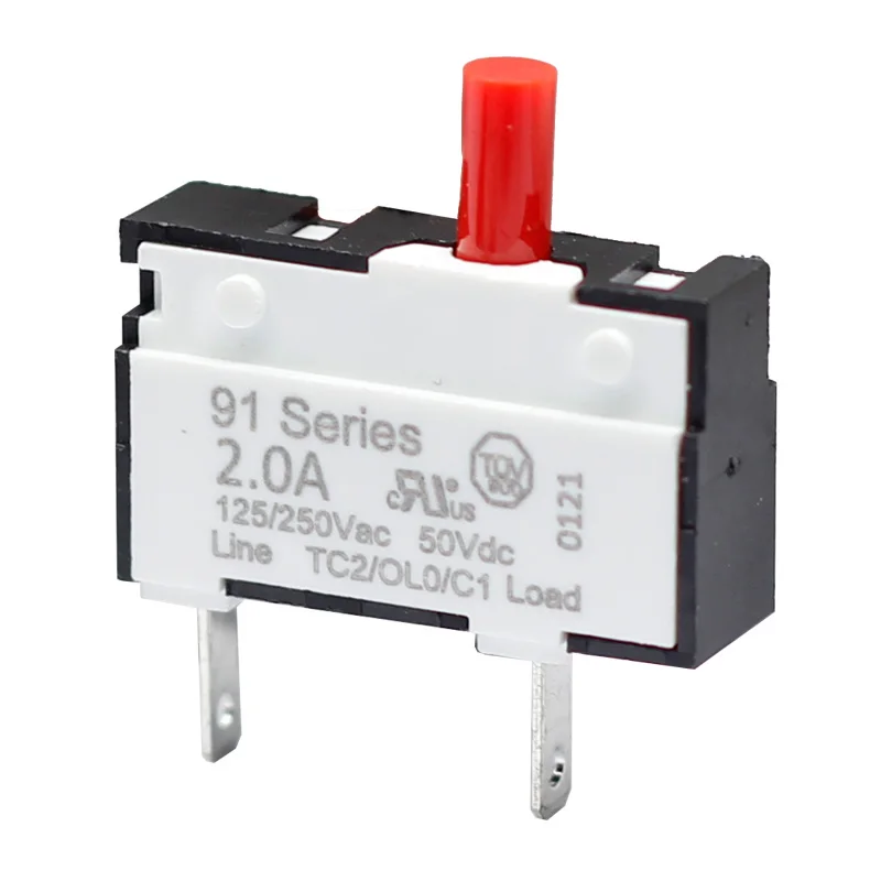 Kuoyuh-91-Series-0-5A-Red-Button-Manual-Reset-Thermal-Overload ...