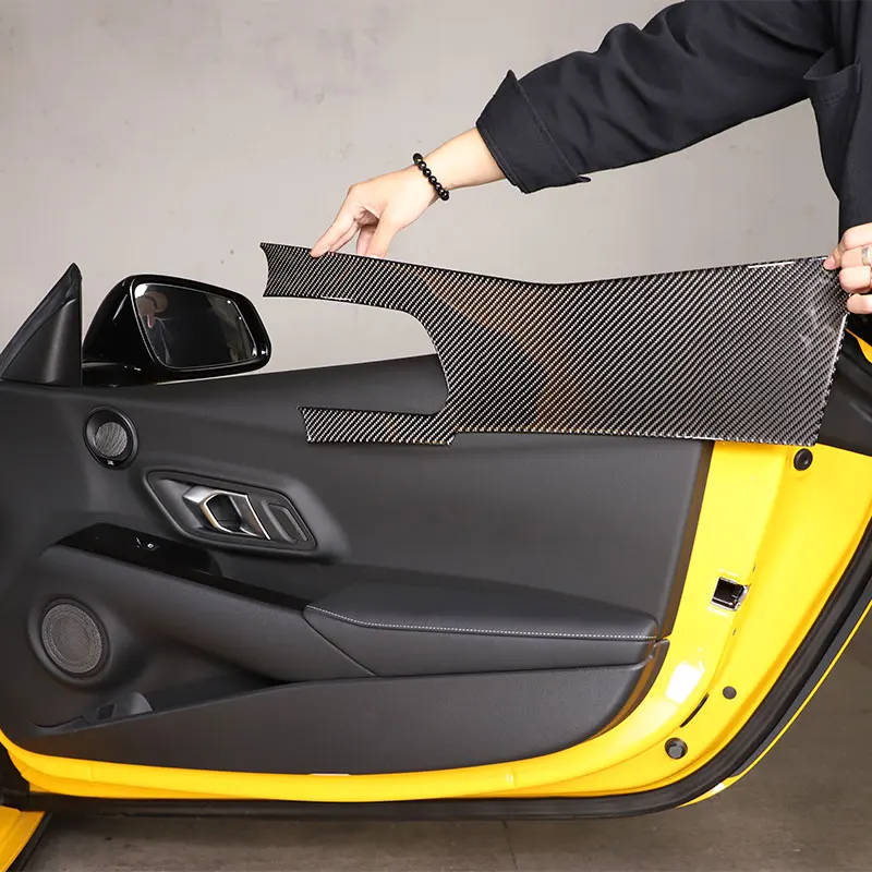 For-TOYOTA-SUPRA-5-A90-2019-2023-Car-Interior-Door-Panel-Large-Cover ...