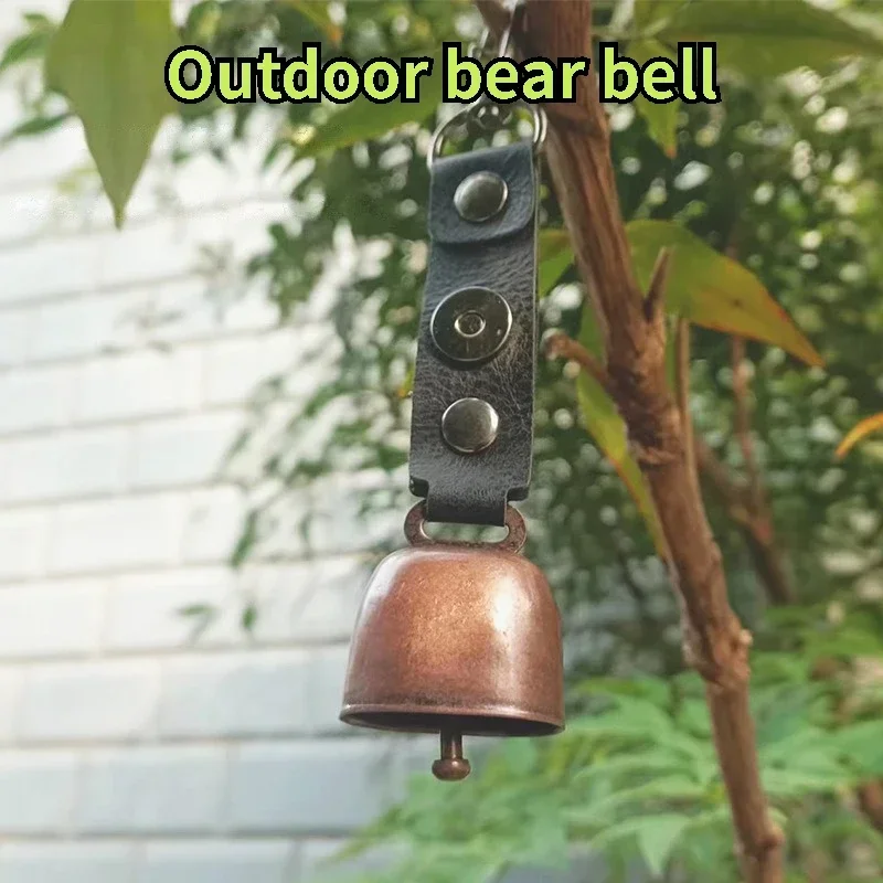 Bear Bell Party Camping Atmosphere Decoration Wind Chime Backpack Tent ...
