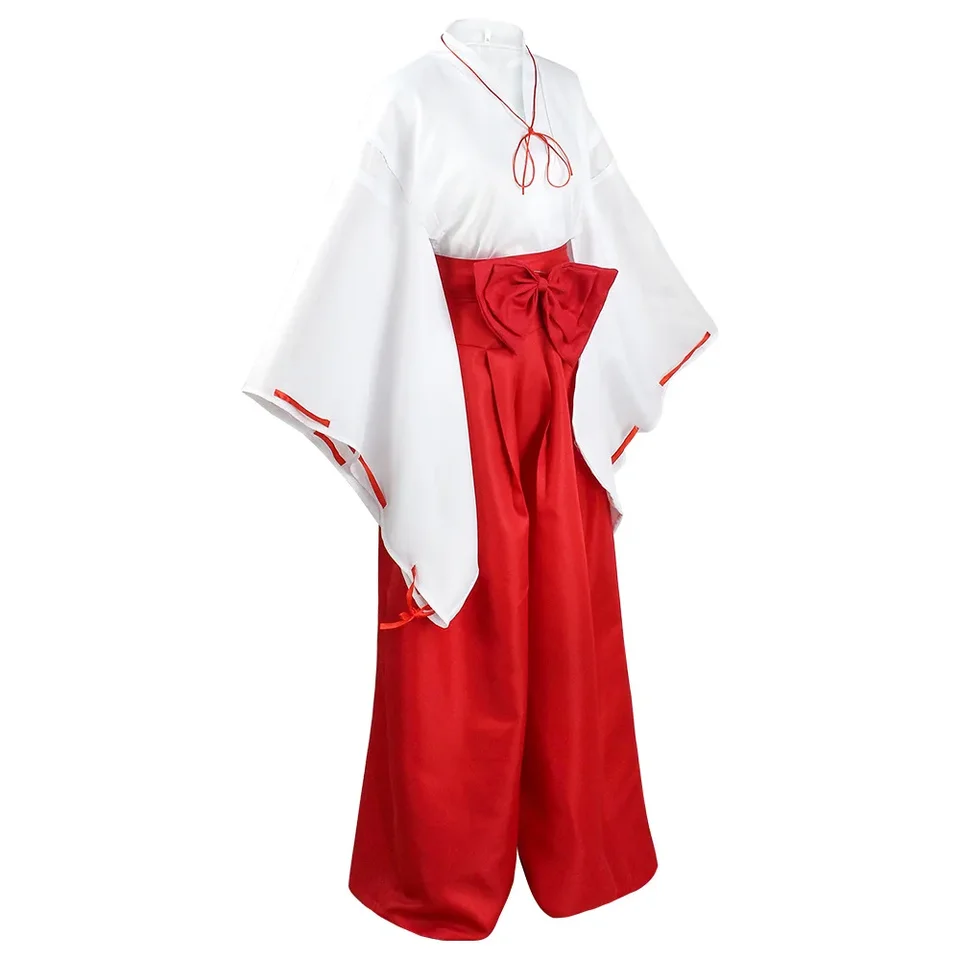 Costume For Adults Anime Inuyasha s Red Japanese Halloween Kimono ...