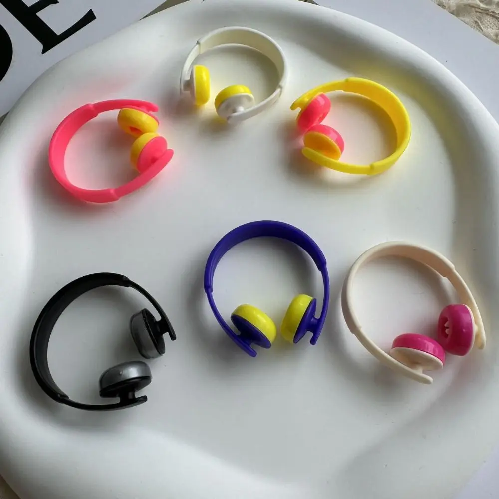 Dollhouse-Props-Miniature-Headset-Model-Classic-Toys-3-8cm-Plastic ...
