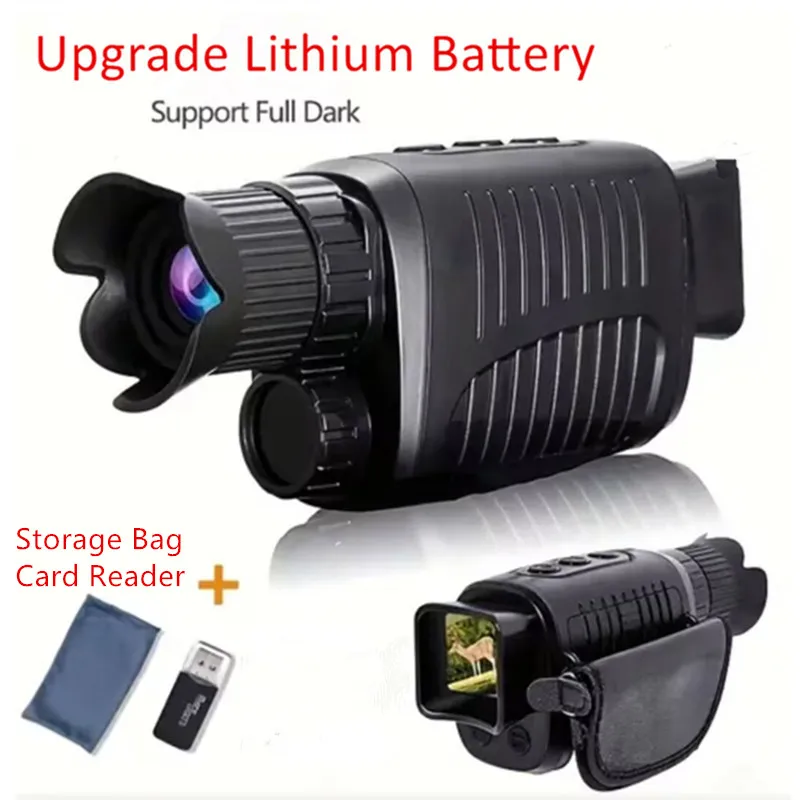 Rechargable Battery 1080p High Definition Infrared Night Vision ...