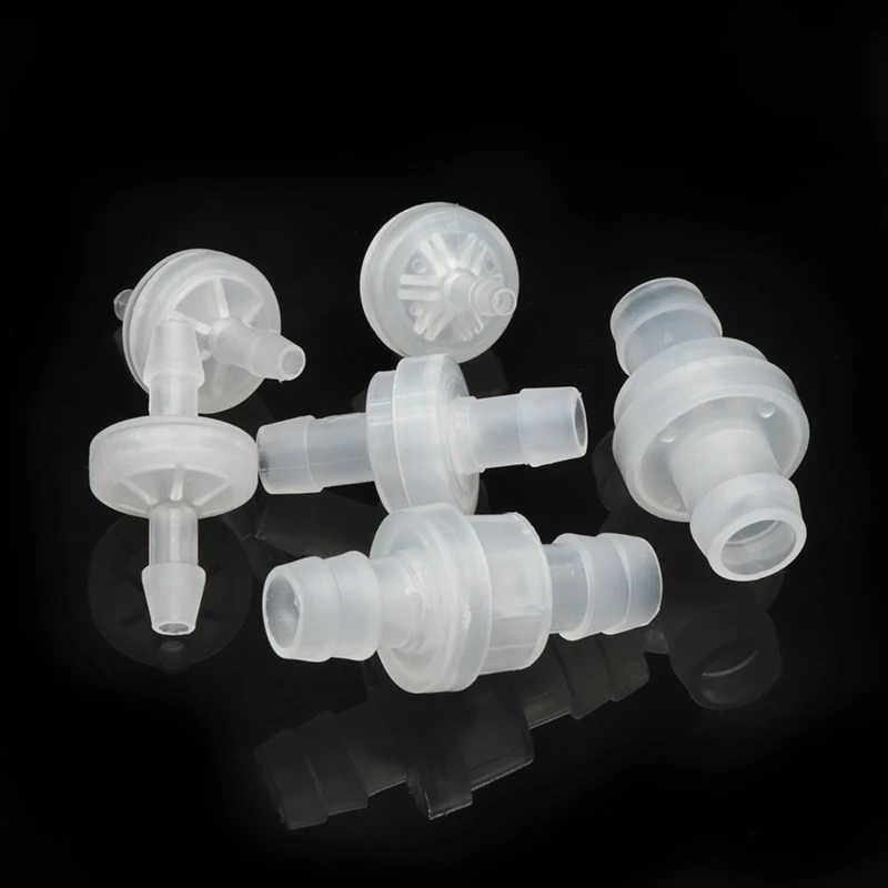 Diameter 3mm 4mm 5mm 6mm 8mm 10mm 12mm Plastic Check Valve One-way ...
