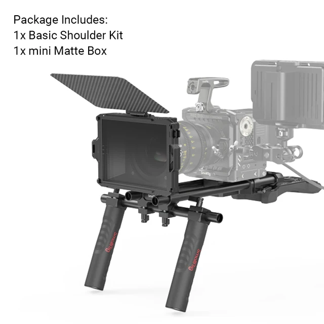 SmallRig Mini Matte Box Pro Mini Follow Focus Protection Against Glare ...