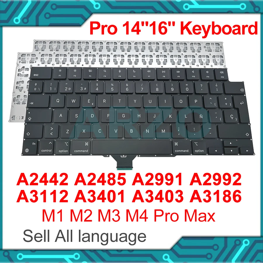 New For Macbook Pro A2442 A2485 A2779 A2780 A2918 A2991 A2992 A3112 ...