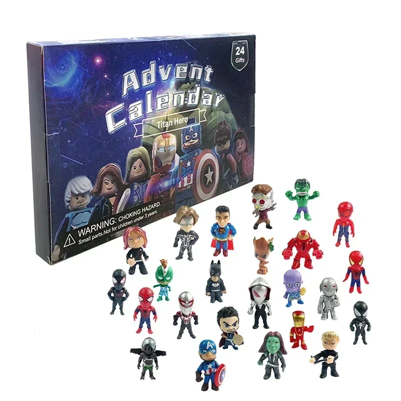24Pcs-Set-Disney-Marvel-Advent-Calendar-Box-Action-Figure-PVC-Model ...