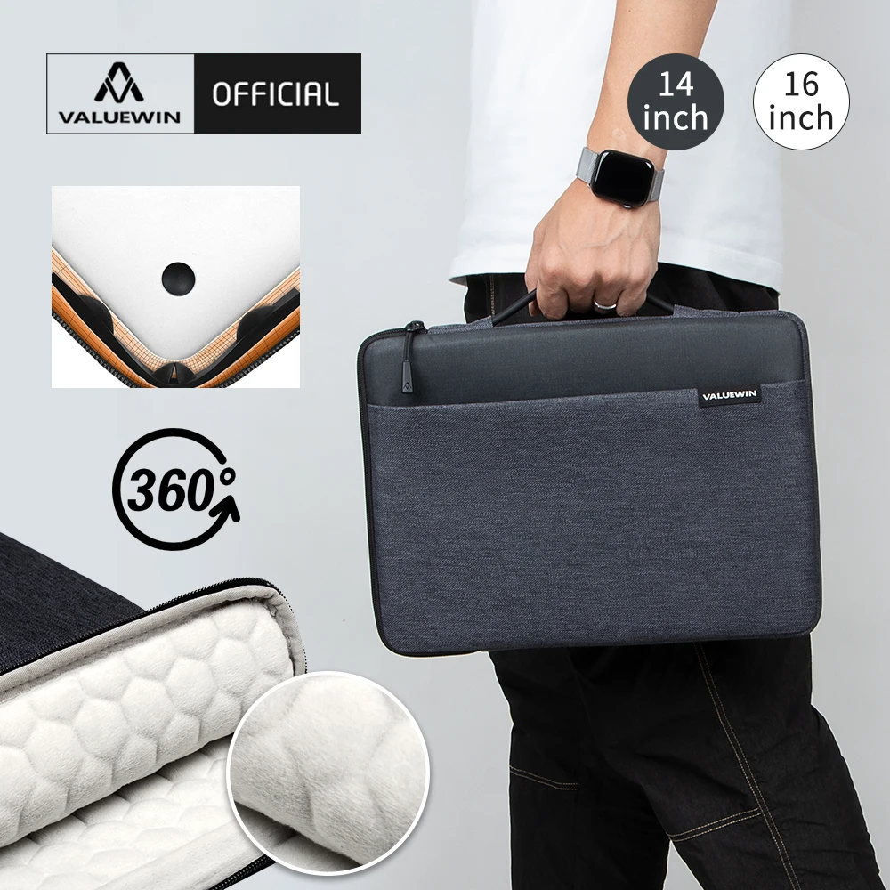 Resistente-gua-Laptop-Sleeve-Bag-Bolsa-de-transporte-com-al-a-apto-para ...