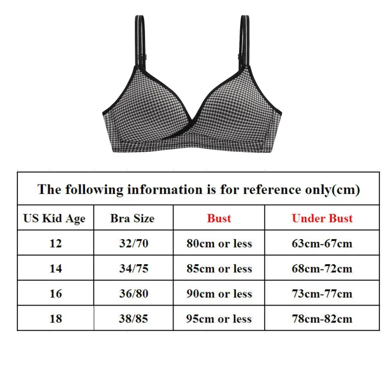 Children Bra Size Chart