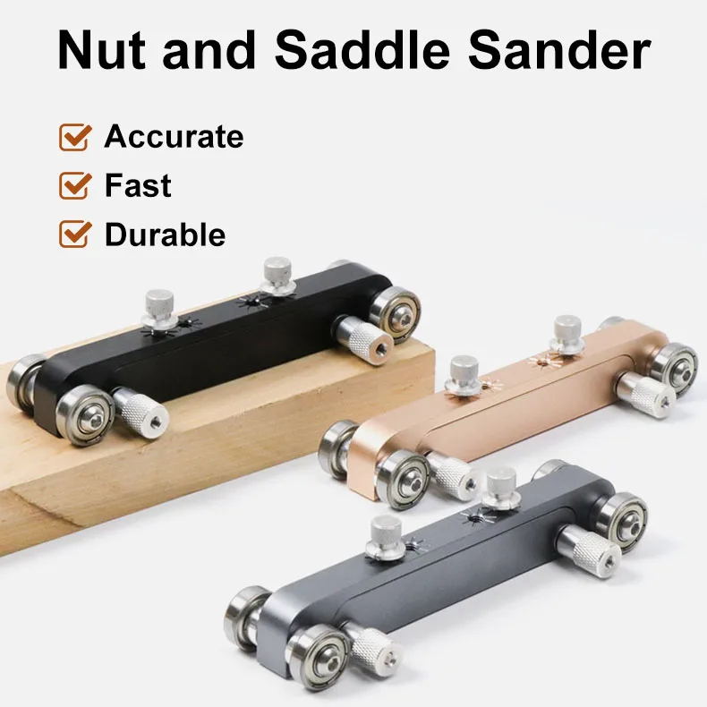 Guitar-Nut-and-Saddle-Sander-string-instruments-Action-adjustment-Tool ...