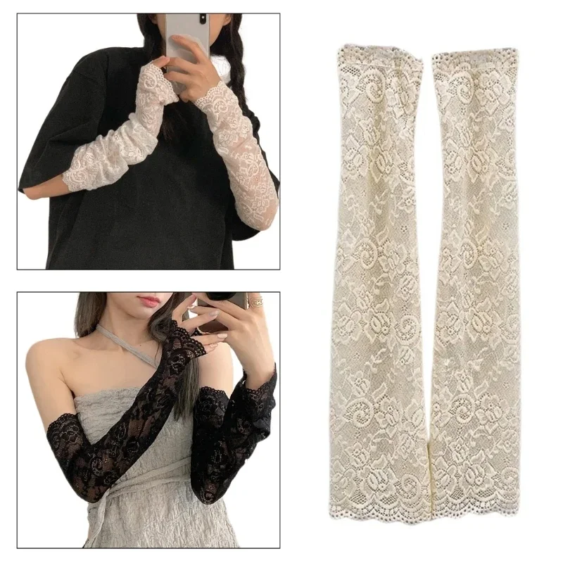 Bridal-Dress-Arm-Cover-with-Floral-Pattern-Removable-Dress-Lace-Sleeve ...