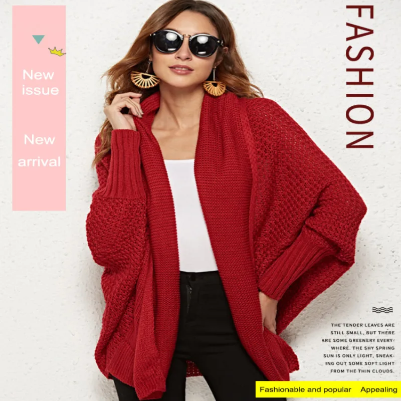 Winter-MustHave-Women-s-Knitted-Sweater-Cardigan-in-European-and ...