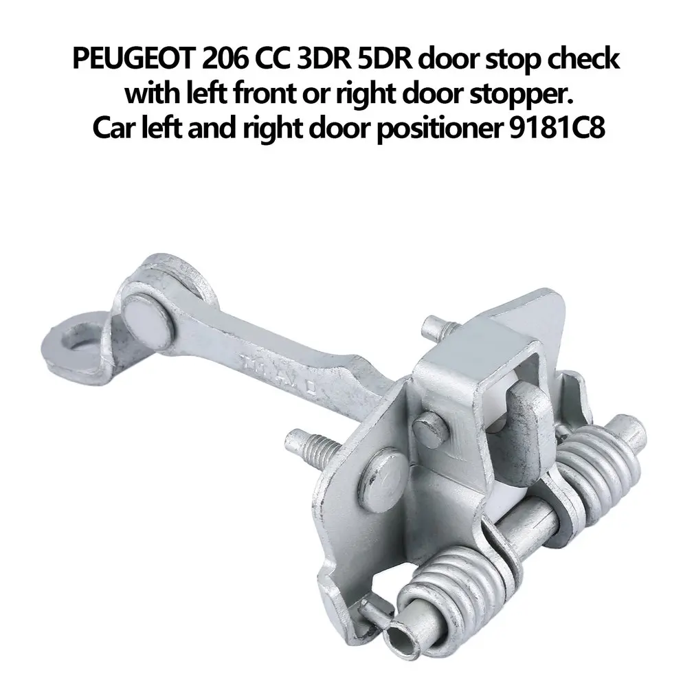 For-Peugeot-206-Cc-3dr-5dr-Door-Stop-Check-With-Left-Front-Or-Right ...