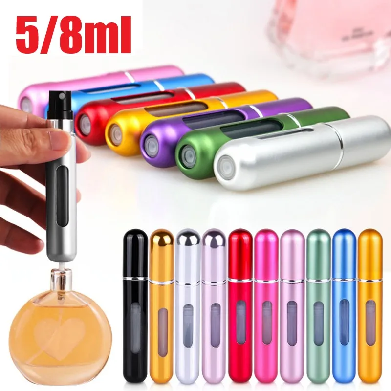 5/8ml Refillable Perfume Bottle Portable Travel Organizer Perfume ...
