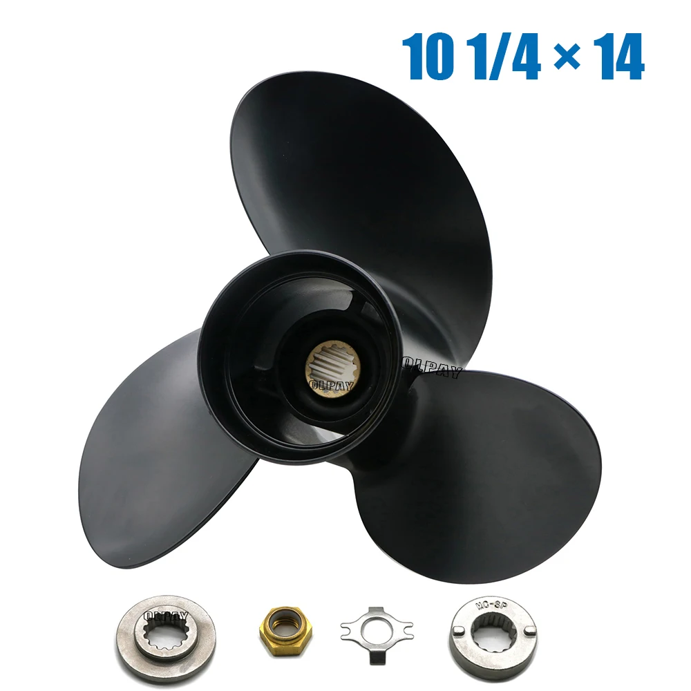 10-1-4x14-Propeller-For-Mercury-Outboard-25HP-30HP-40HP-45HP-48HP-50HP ...