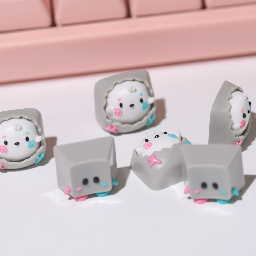 Cute-resin-keycaps-for-mechanical-keyboard-Game-ESC-Key-Caps-Decoration ...