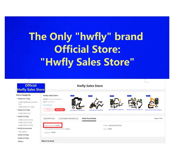 Newest Hwfly Core V5 Flashable & Upgradable Both Support V1 & V2 Erista ...