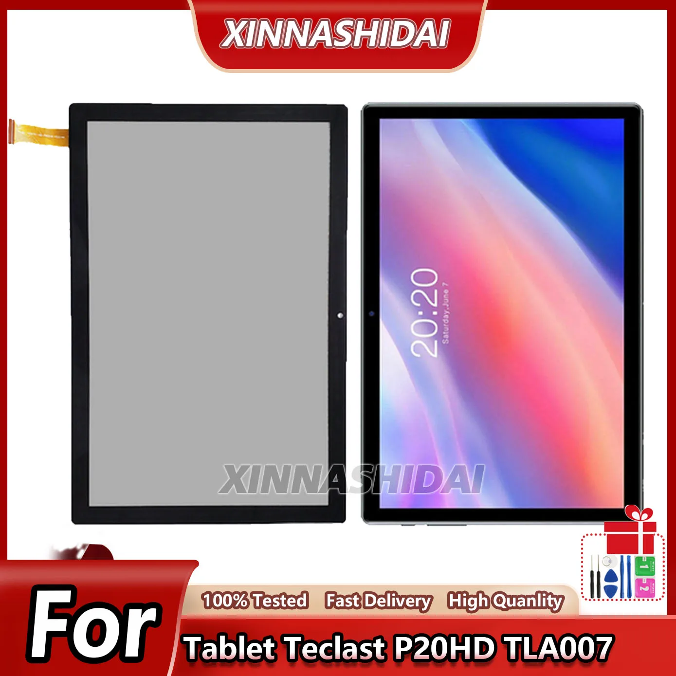 LCD-Display-For-10-1-inch-Tablet-Teclast-P20HD-TLA007-Touch-screen ...
