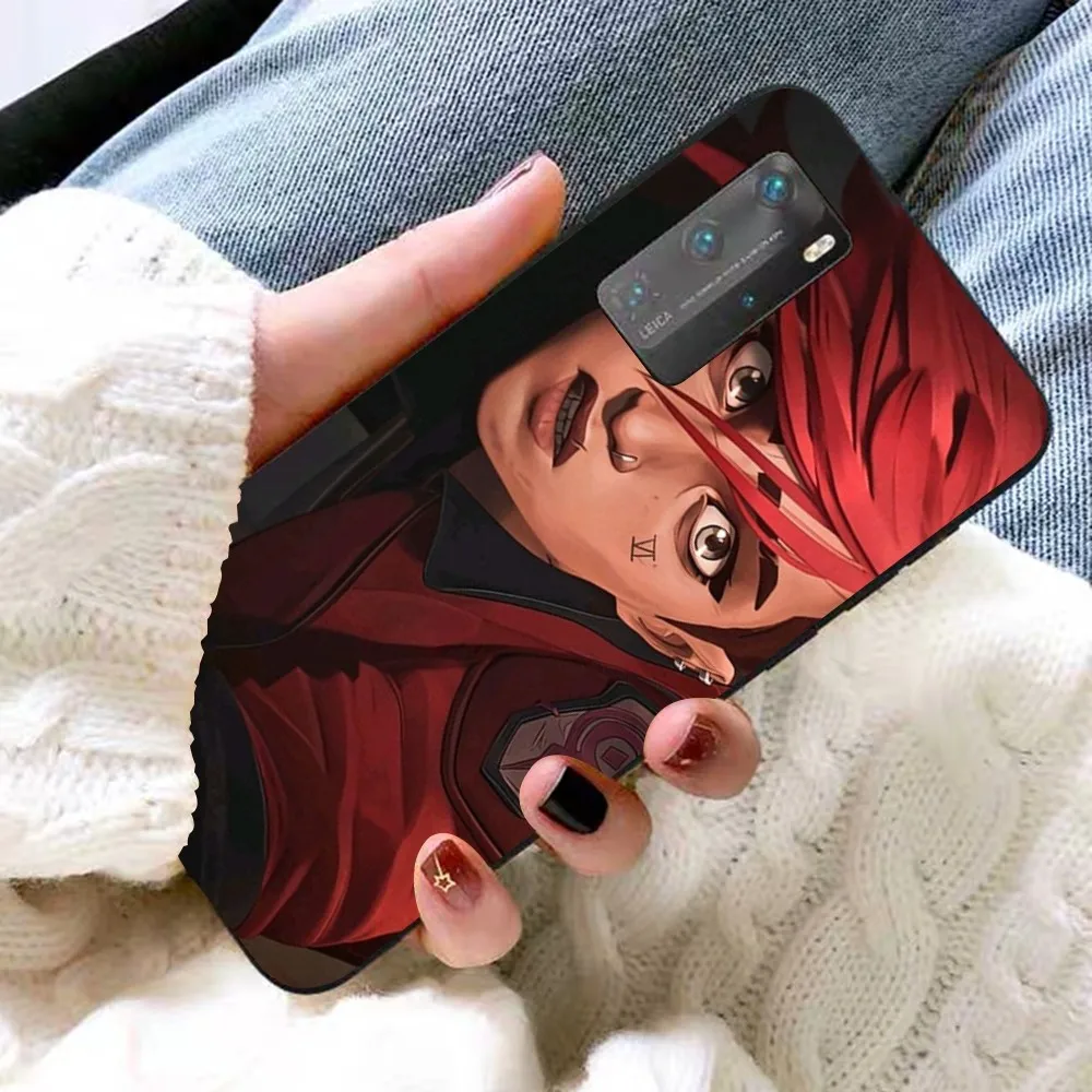 Arcane Cartoon Vi Themed Phone Case for Huawei PSMART 2020 (Z6)
