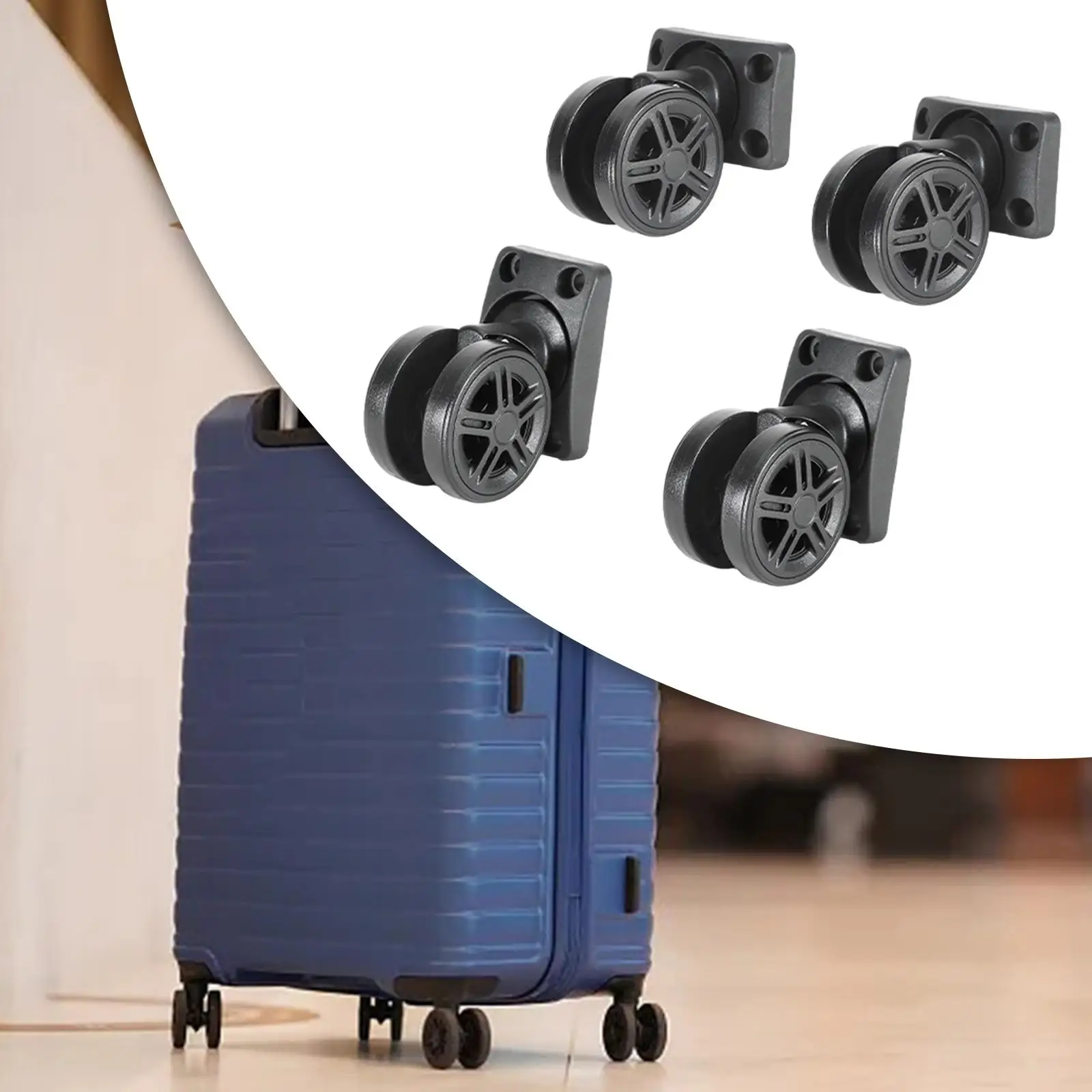 4Pcs-Luggage-Wheels-Replacement-Wear-Resistant-Universal-Replace-Parts ...
