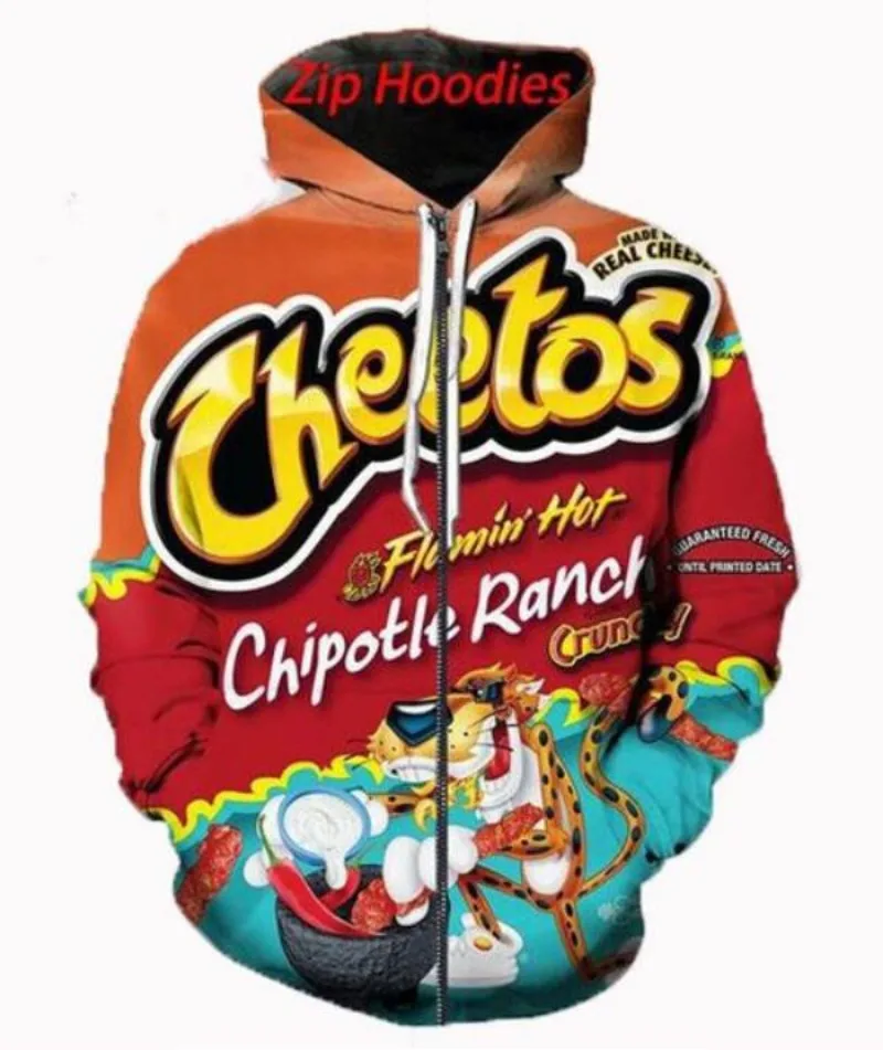 New-Men-Women-3D-Printed-Hot-Cheetos-Casual-Zipper-Hoodies-Fashion-Men ...