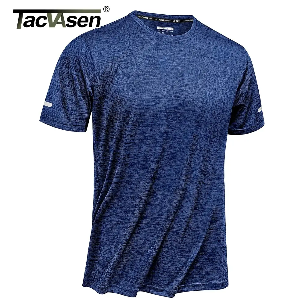 TACVASEN-Summer-Quick-Dry-T-shirts-Men-s-Reflective-Stripe-Running ...