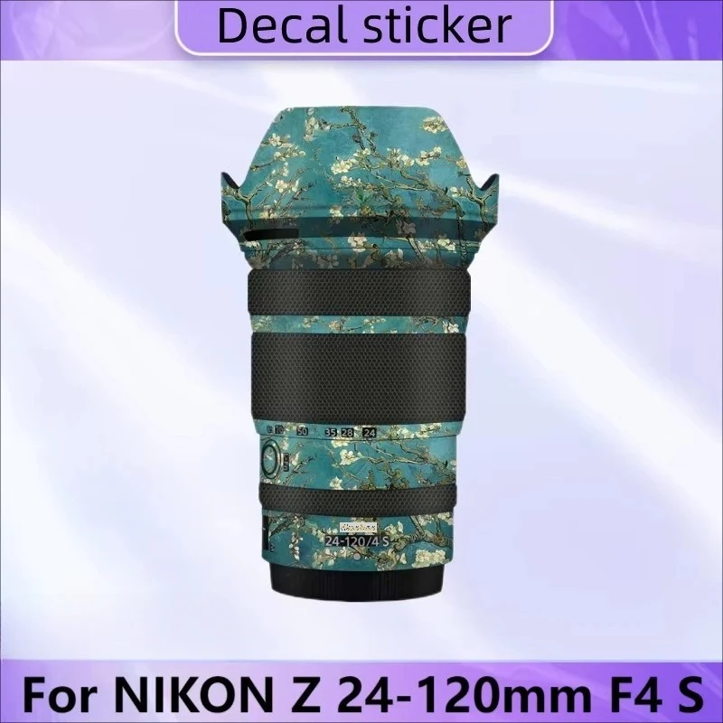 GUOBAO Sticker For Nikon Z 24-120mm F4 S Lens Sticker Protective Vinyl ...