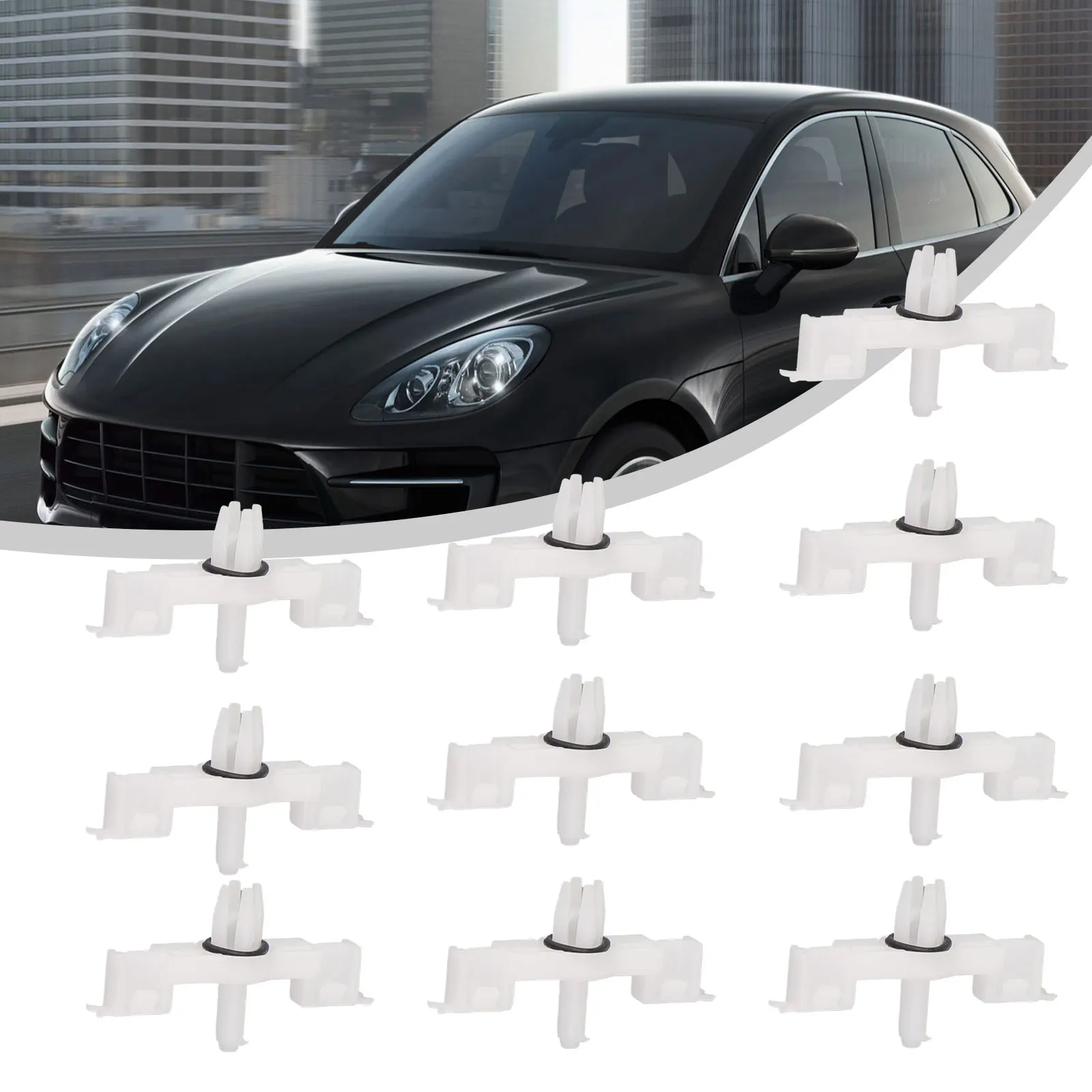 10x-Car-Retaining-Clips-Door-Sill-Rails-95555954700-7L0853547A-For-Door ...