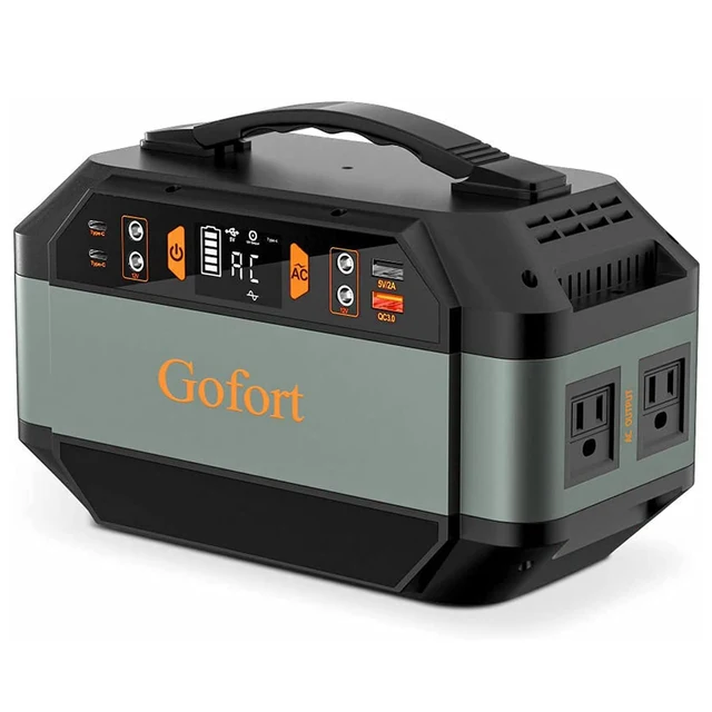 Portable Solar Generator 330W Power Station - Gifts for idea