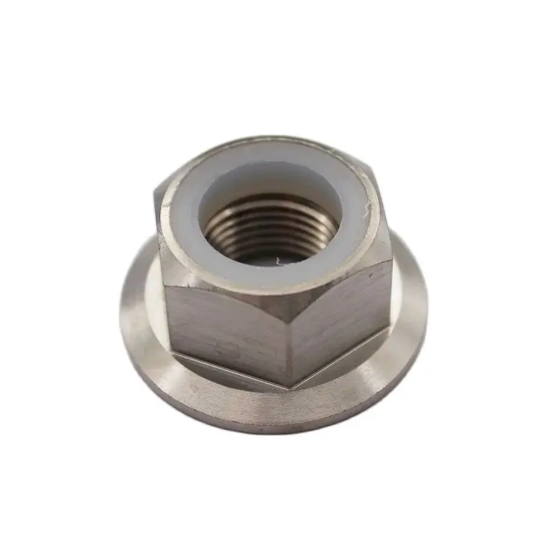 Titanium-Hex-Flange-Nut-With-Self-Locking-Nylon-Insert-M5-M6-M7-M8-M10 ...