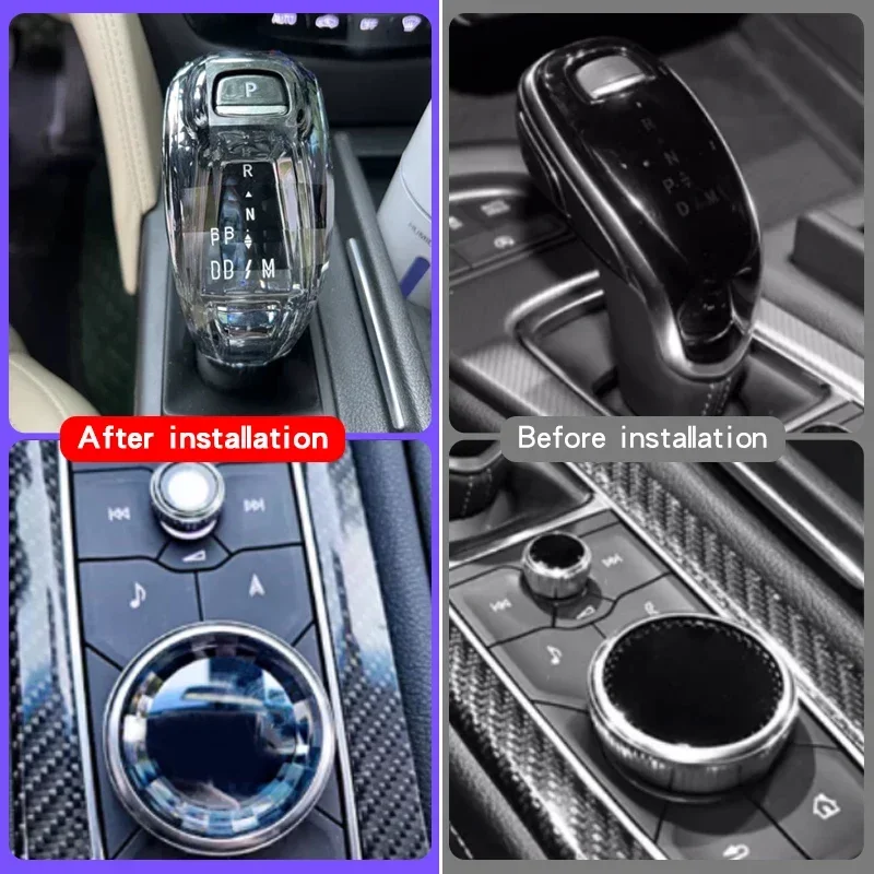 3piece-LEDCrystal-Gear-Shift-Lever-Stick-Head-Knob-for-Cadillac-CT5-CT6 ...