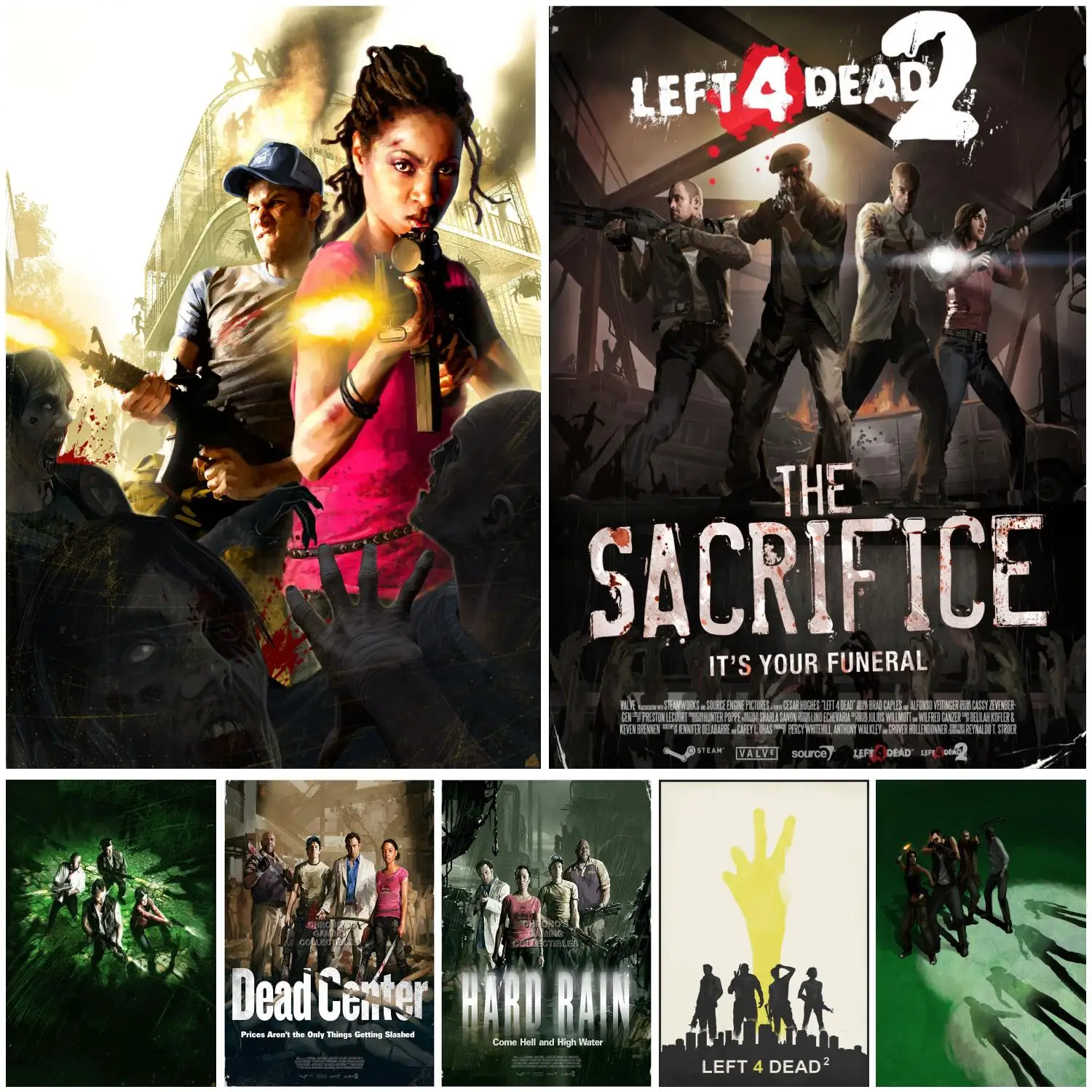 Left 4 Dead Movie Posters