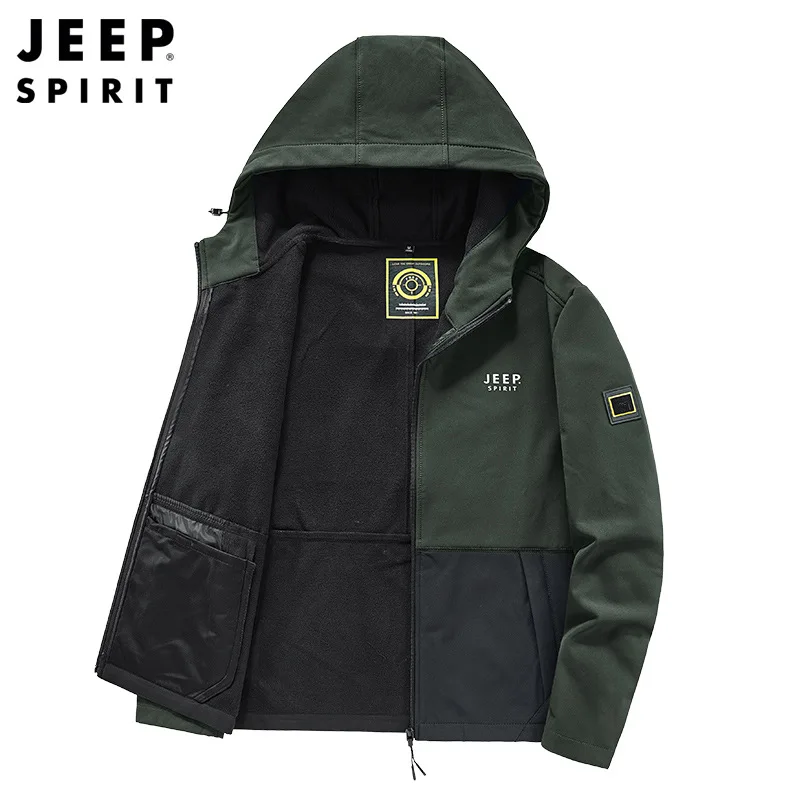 JEEP-SPIRIT-Fall-Winter-New-Fashion-Loose-Hooded-Warm-Jacket-Men ...