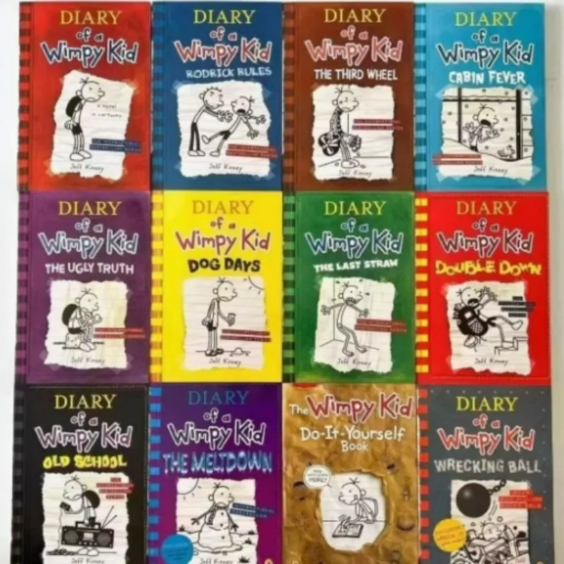 The-Ultimate-Collection-of-Diary-of-A-Wimpy-Kid-Books-1-20-in-English ...