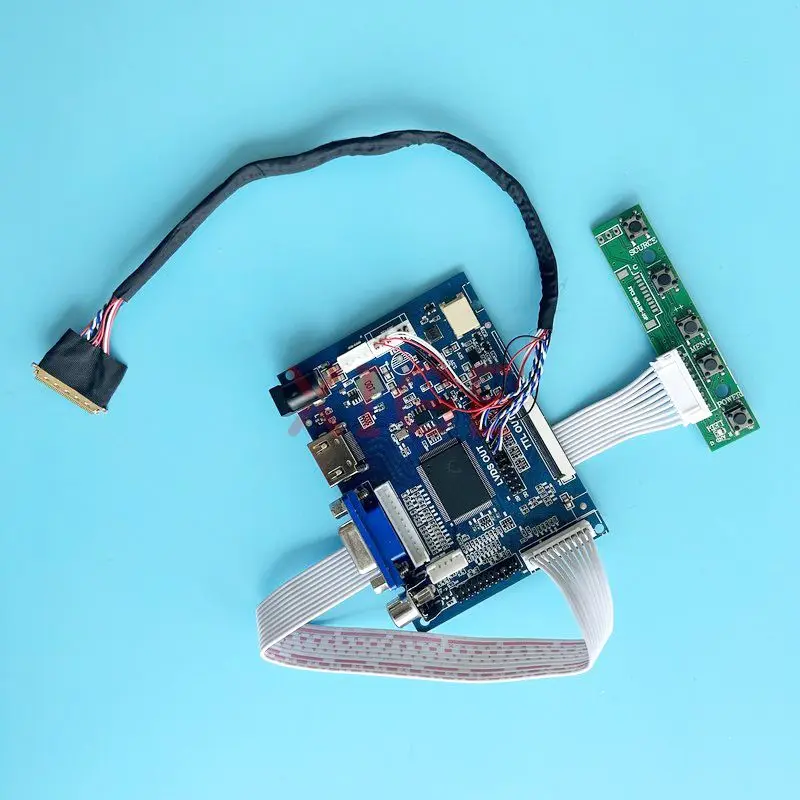 For-LP101WSA-HT101WSB-Driver-Controller-Board-VGA-2AV-1024-600 ...