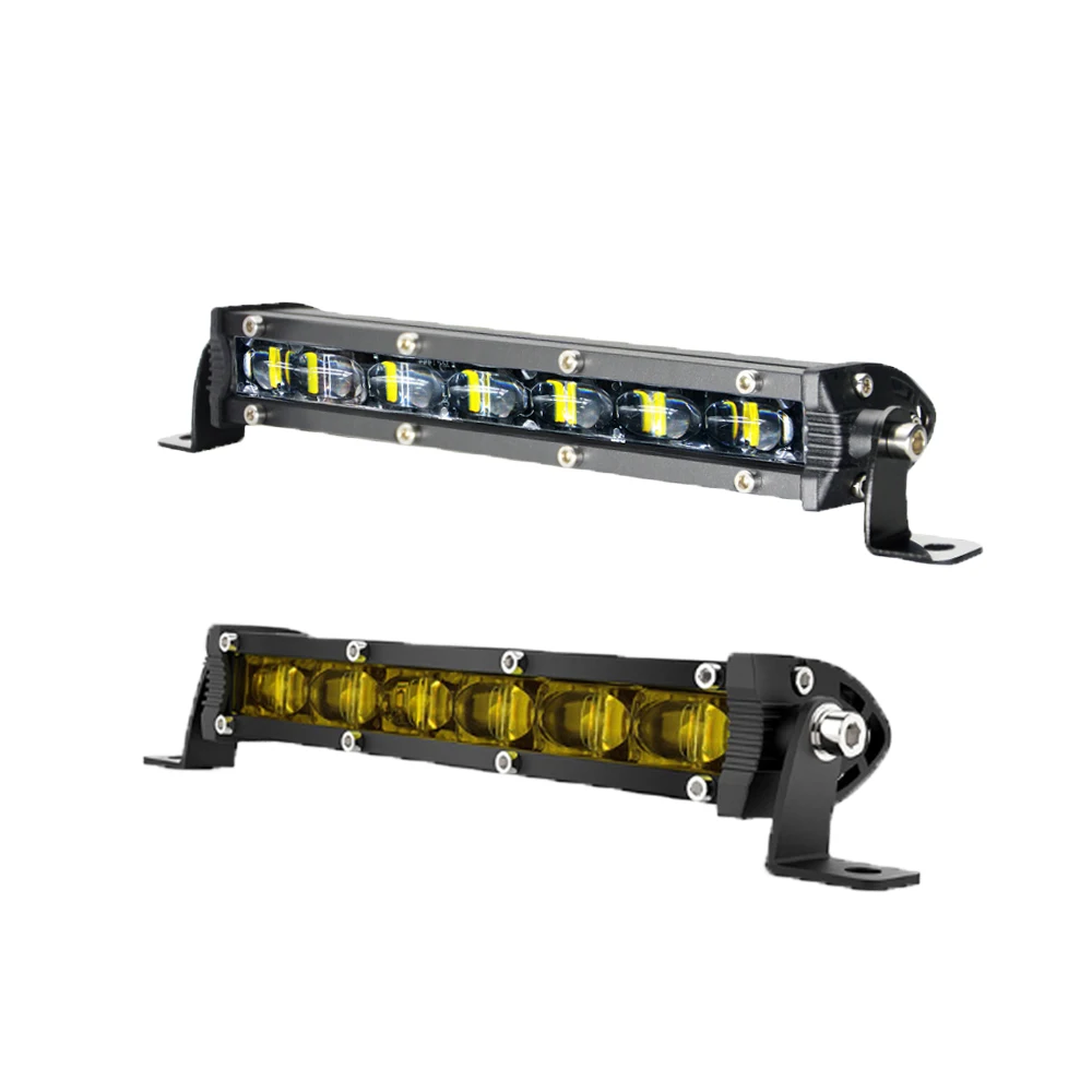 1Pcs-For-Jeep-Car-Truck-ATV-UTV-Motorcycle-Off-road-7in-Ultra-Slim-LED ...