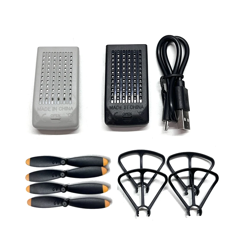 4DRC-V30-Drone-Spare-Part-Propeller-Protective-Frame-USB-Charger-Cable ...