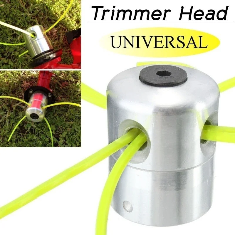 Universal Aluminum Trimmer Head with Four Trimmer Lines for Brush ...