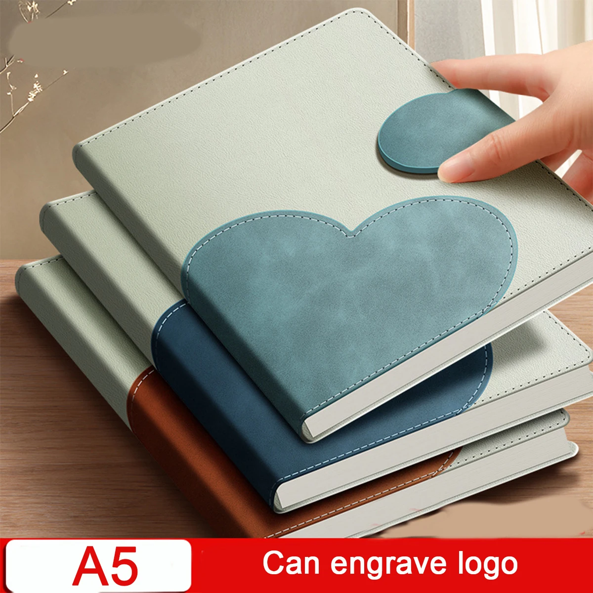 Can-Engrave-Logo-A5-Buckle-Student-Subject-Notebook-Couple-Diary-Work ...