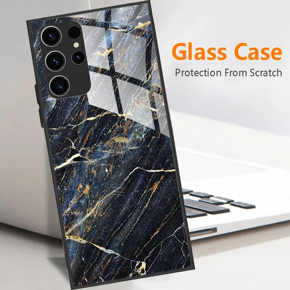 For-Samsung-S23-S23-Ultra-Case-Cover-Tempered-Glass-Cases-Samsung ...