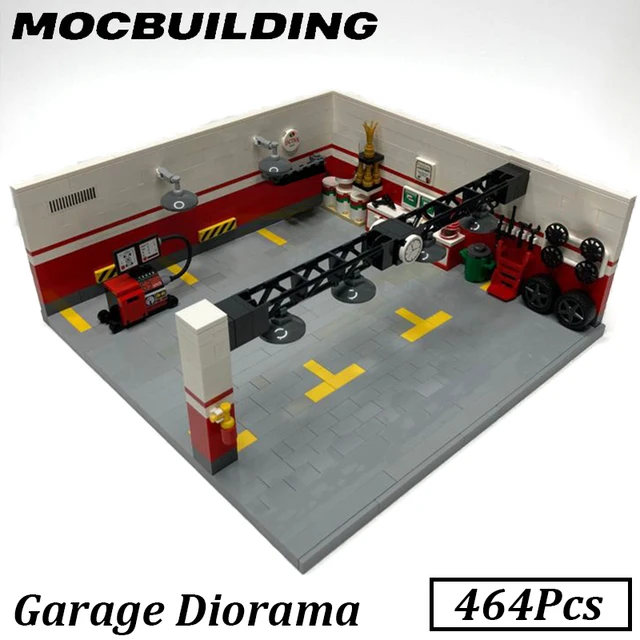 City Car MOC Speed Champion Racer Classic Supercar Building Blocks ...