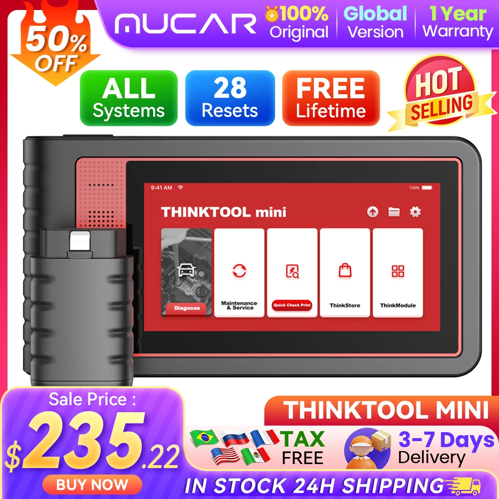 THINKCAR-Thinktool-Mini-Mini-2-OBD2-Scanner-Best-Professional-Car ...