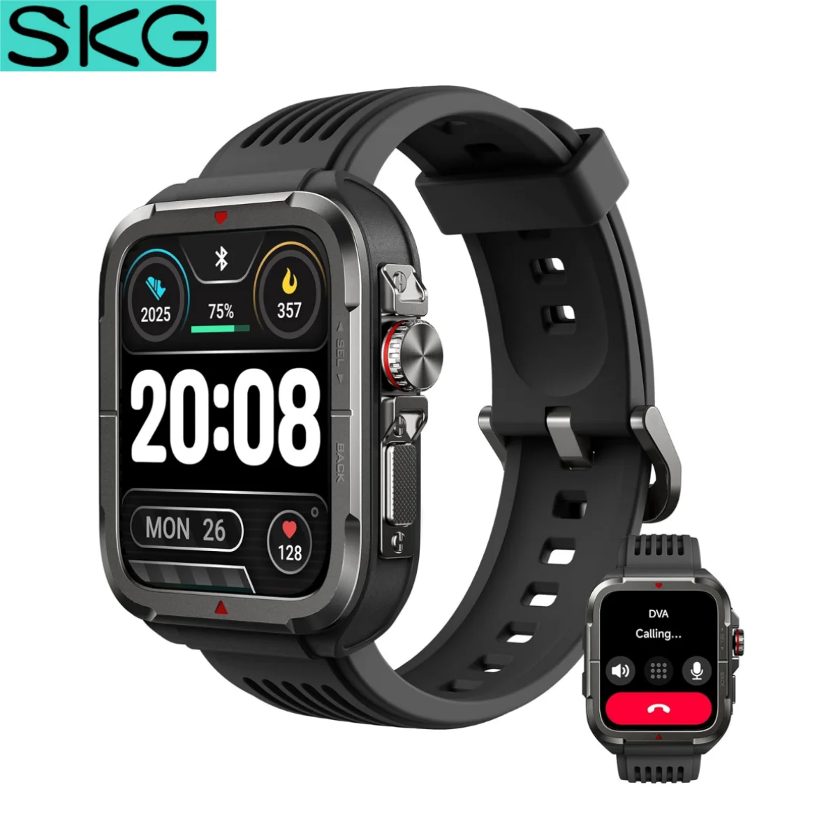 SKG-reloj-inteligente-R8-para-hombre-accesorio-de-pulsera-resistente-al ...