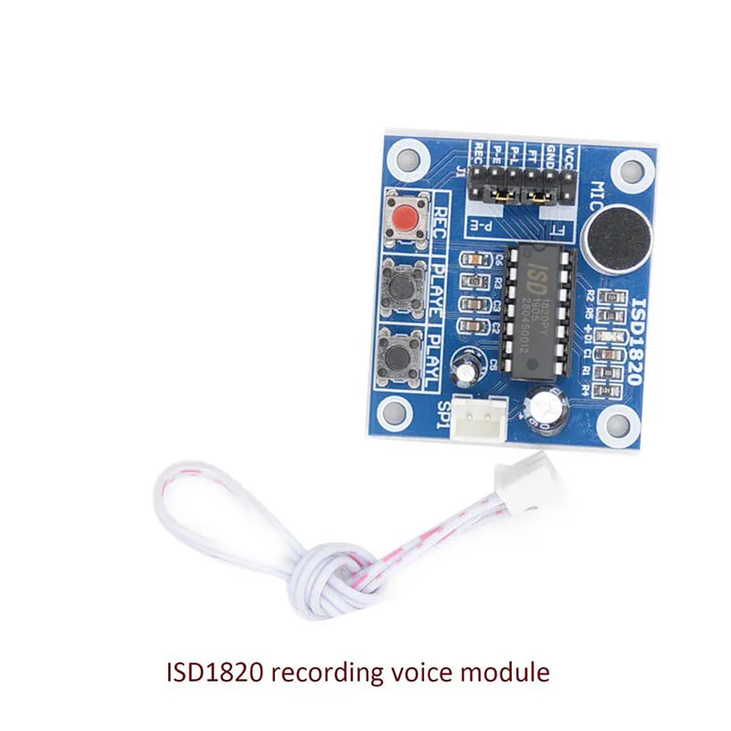 Isd1820 Recording Voice Module Recording And Playback Module Board With ...
