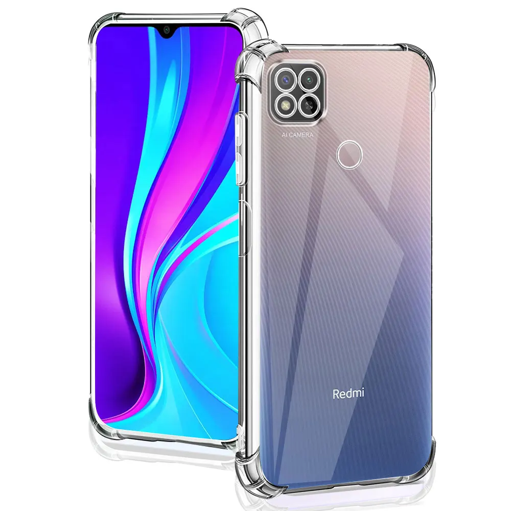 For-Xiaomi-Redmi-9C-NFC-Case-Silicone-Soft-Shockproof-Cover-For-Xiaomi ...