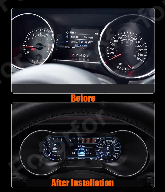 Ford Mustang Speedometer