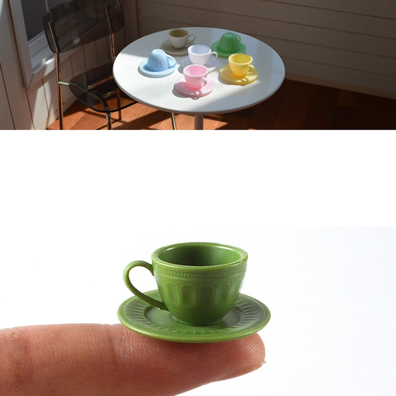 1-6-Scale-Miniature-Dollhouse-Afternoon-Tea-Cup-with-Saucer-Mini ...