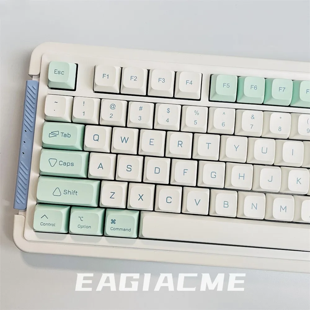 137 Keys XDA Profile PBT Keycaps Ice Mint Personalized Cute ISO ...